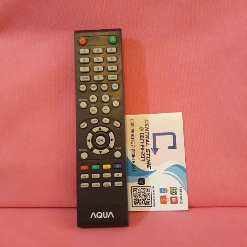 Promo New Remote Tv Aqua Aqua Diskon 37% Di Seller Payuu.id - Kebon ...