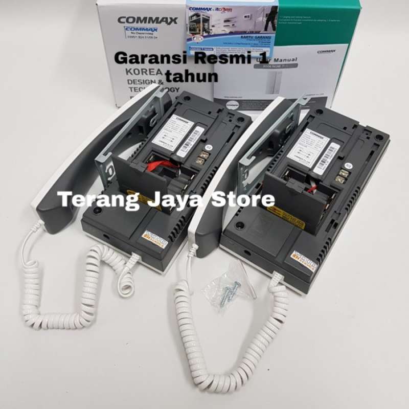 Promo Baru Intercom Commax Tp-1l (2 Unit) (100% & Resmi) Diskon 19% Di Seller Payuu.id - Kebon ...