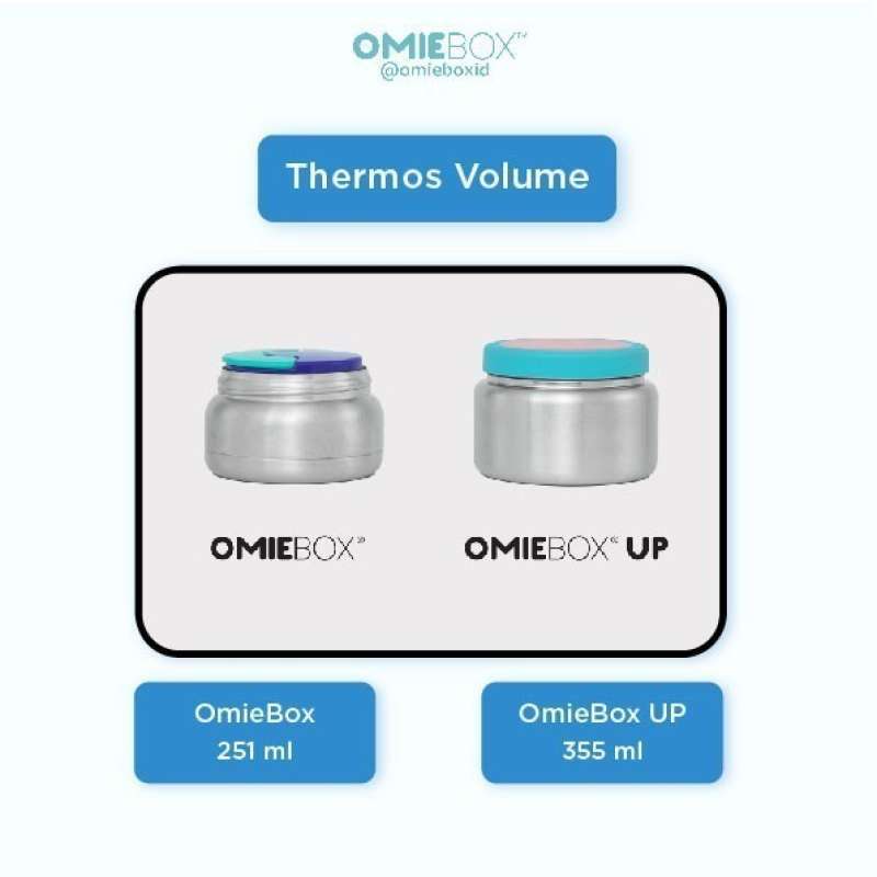 Jual Omiebox Up Kotak Makan Lengkap Dengan Thermos Lunch Box Up Omie ...