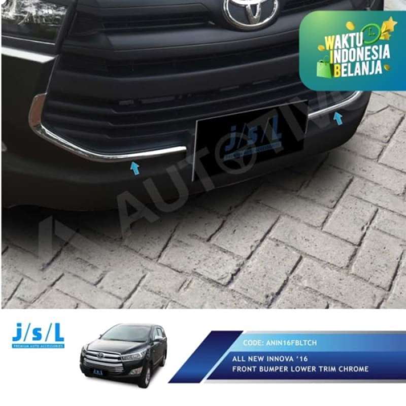 Promo All New Innova List Bumper Depan Bawah/front Lower Bumper Trim ...