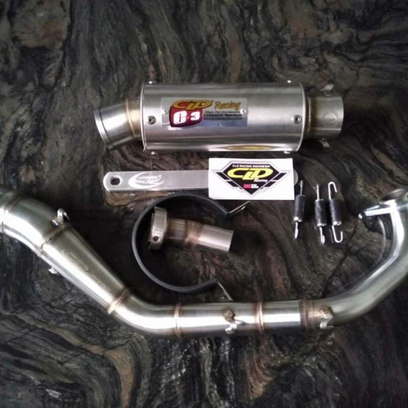 Promo Knalpot Cld Racing New Beat Fi 2020 Genio Type C3 Bulat Diskon 24 ...