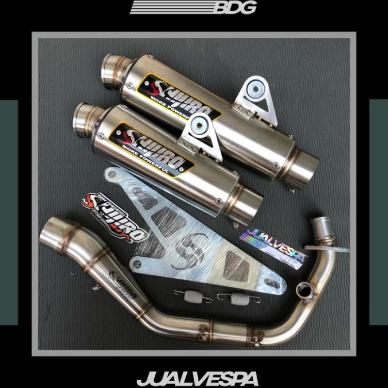 Promo Knalpot Shijiro M50 Model M3 Long & Short Inlet 50 Vespa Iget ...