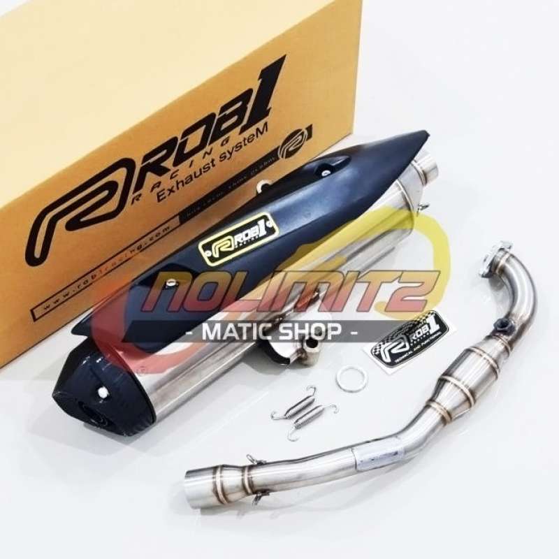 Jual Knalpot Standar Racing Rob1 Rcb1 Power Boom Honda Pcx 160 Di ...