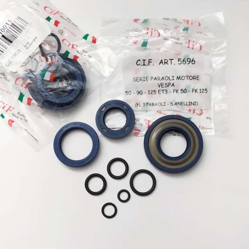Jual Oli Seal Set Cif Italy Vespa Smallframe Darling Special Pts ...