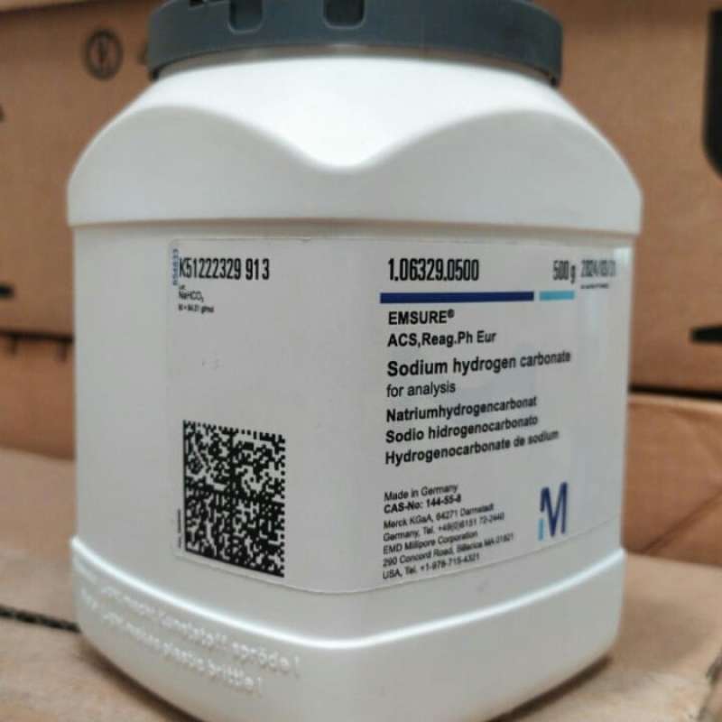 Promo Sodium Hydrogen Carbonate Merck / Natrium Hydrogen Karbonat ...