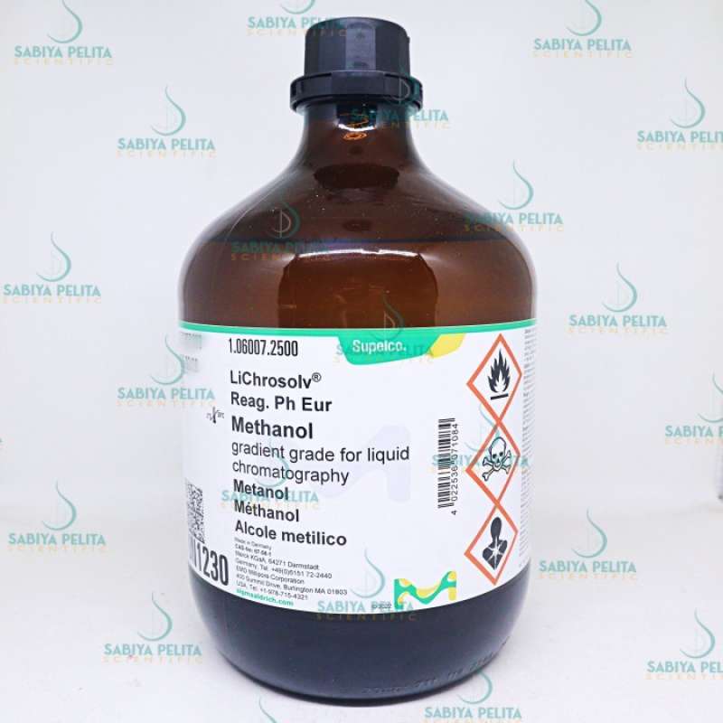 Promo Methanol For Hplc Merck 1.06007.2500 Cap. 2,5l Diskon 23% Di ...