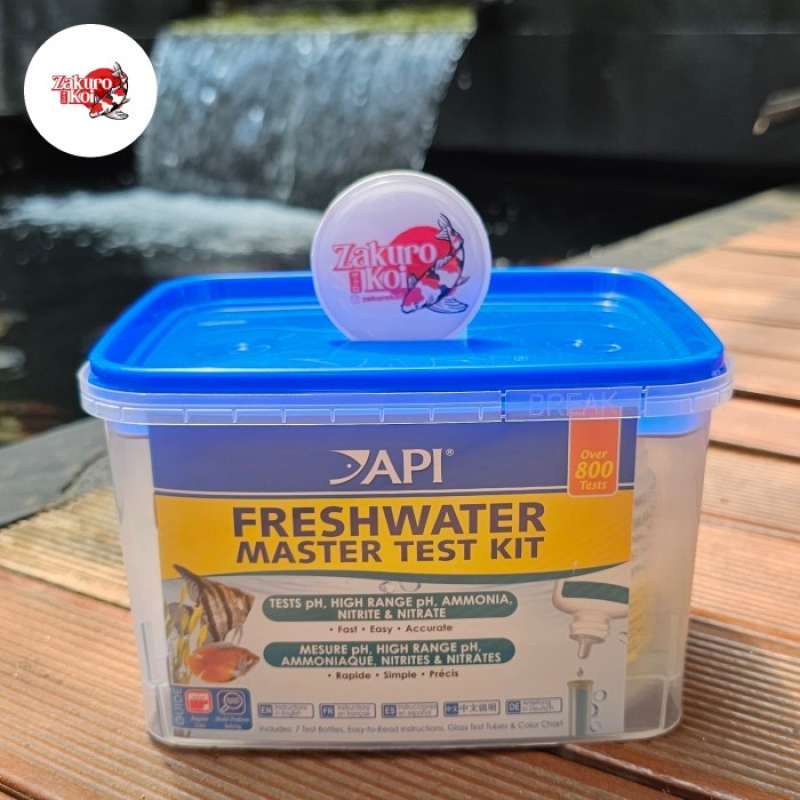 Promo Api Fresh Water Test Kit 4 In 1 Ph, Ammonia, Nitrit And Nitrat ...