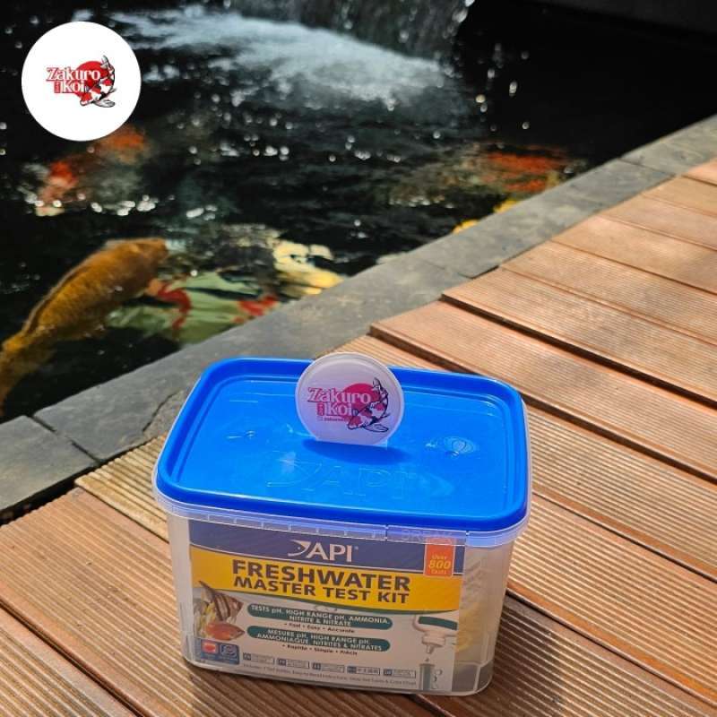 Promo Api Fresh Water Test Kit 4 In 1 Ph, Ammonia, Nitrit And Nitrat ...