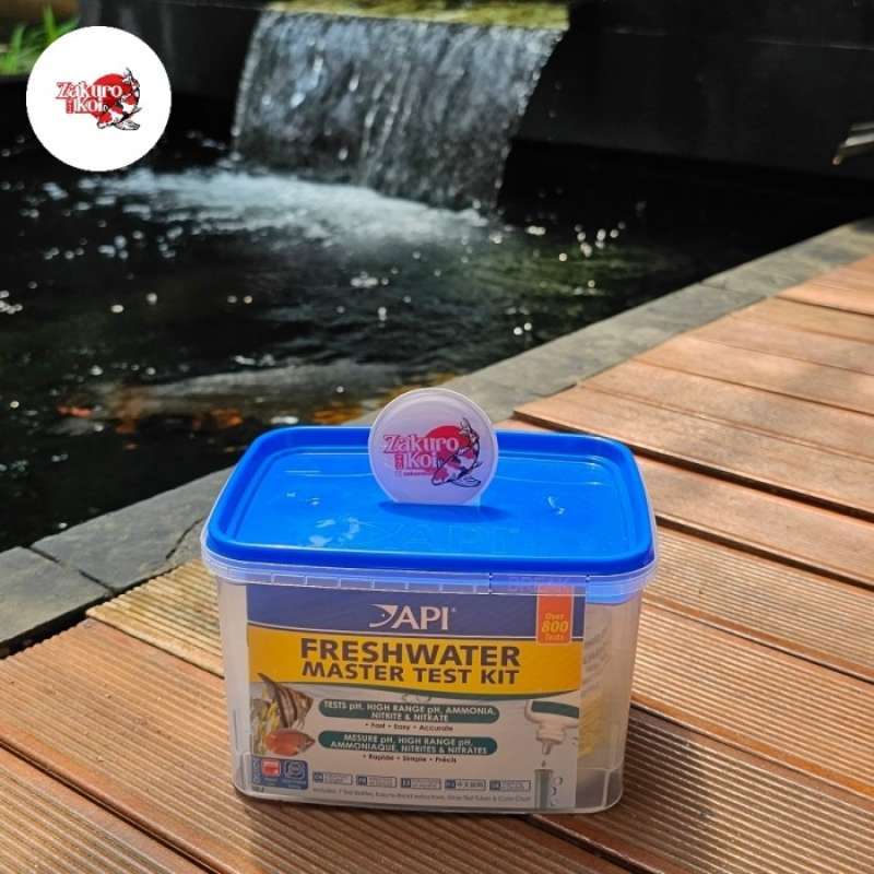 Promo Api Fresh Water Test Kit 4 In 1 Ph, Ammonia, Nitrit And Nitrat ...