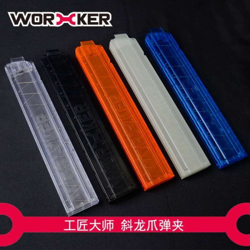 Promo Nerf Worker Mod Talon Short Dart Slanted/angled Mag 18 Darts ...