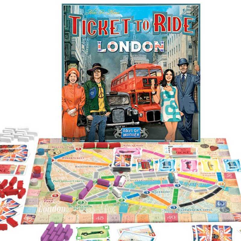 Promo Ticket To Ride: London Board Game Diskon 23% Di Seller Sumijayeti ...