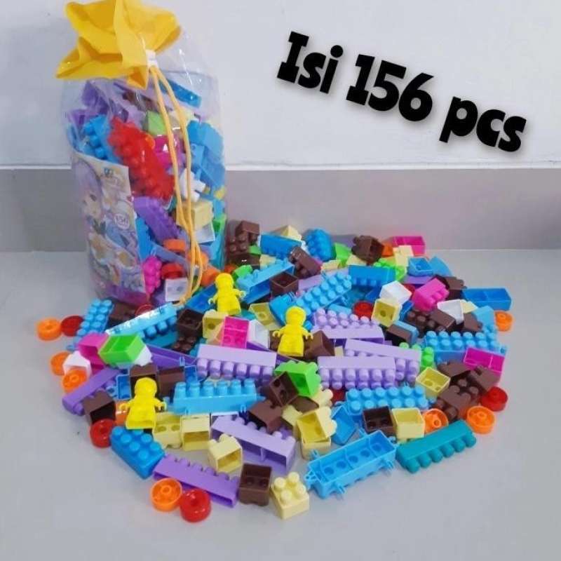 Promo Mainan Block Isi 510 Pcs Edukasi - Building Brick Balok Susun ...