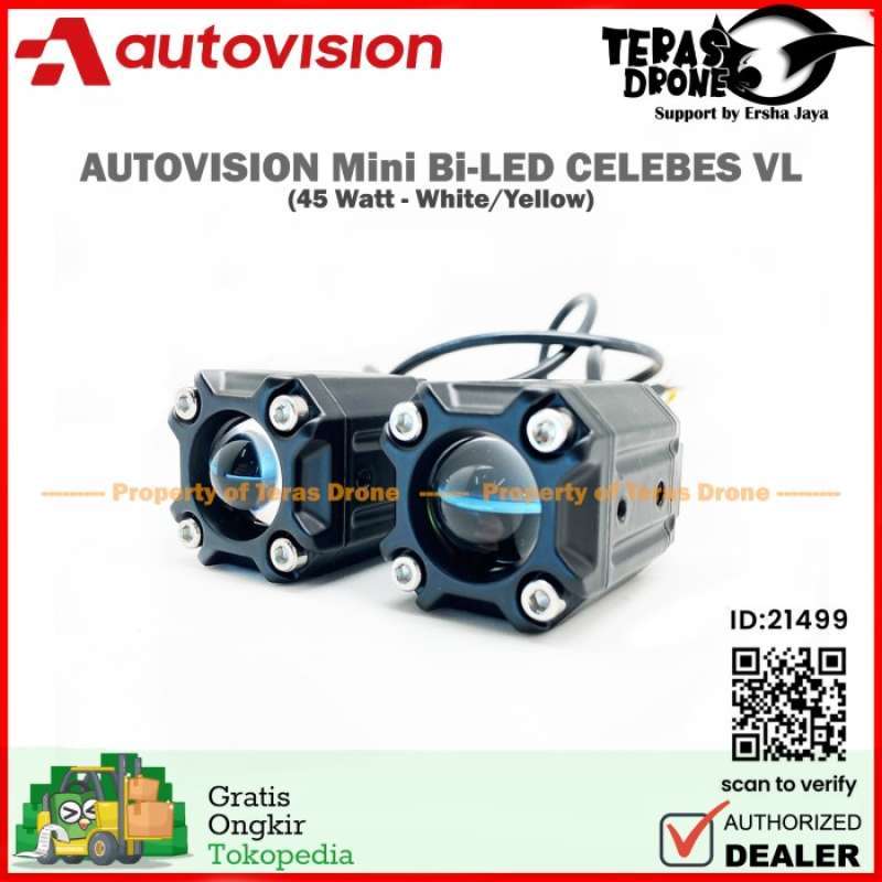 Promo New Mini Biled Projector Autovision Celebes Vl 45watt - Biled 1 ...