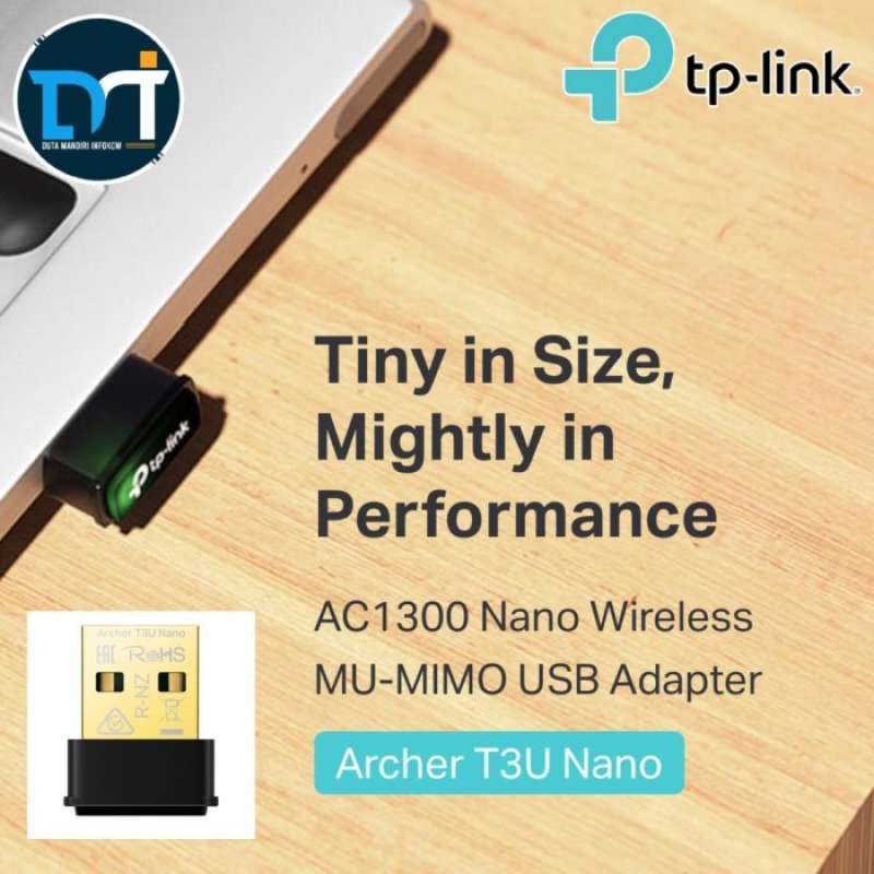 Promo Archer T3u Nano Ac1300 Nano Wireless Mu-mimo Usb Adapter Diskon ...