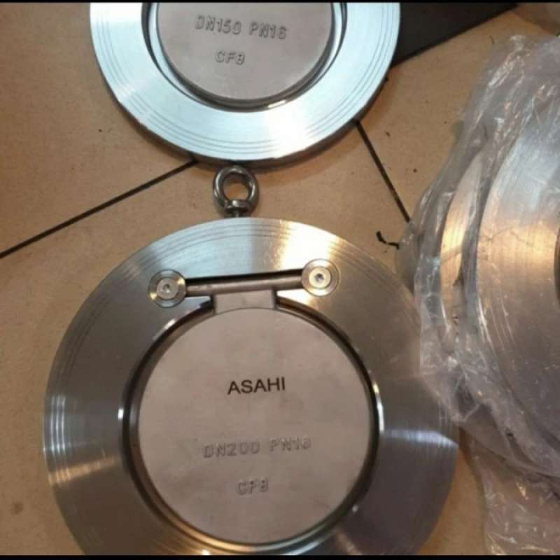 Jual Asahi Wafer Check Valve Single Door Ss304 6 Wafer Check - 6 Di ...