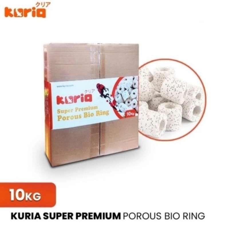 Jual Kuria Super Premium Porous Bio Ring Media Filter Kolam Akuarium ...