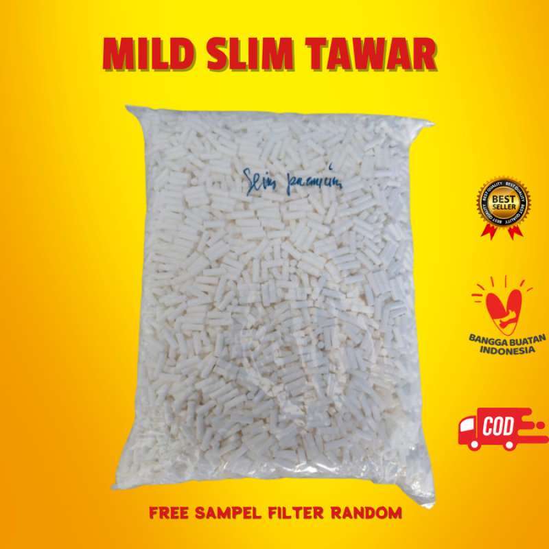 Jual Busa Filter Mild Slim Tawar Premium 1kg Di Seller Aghanim ...