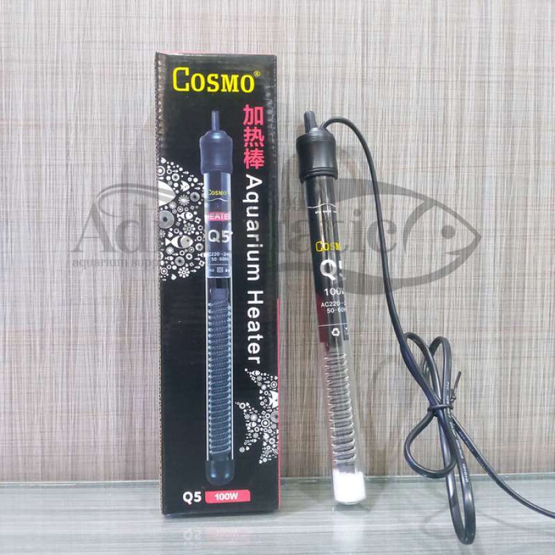 Jual Cosmo Heater 100w Q5 Alat Pemanas Penghangat Air Aquarium Di ...