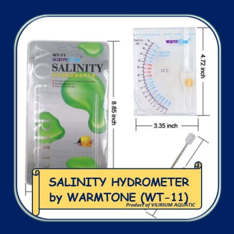 Jual Perlengkapan Aquarium - Salinity Hydrometer By Warmtone (wt-11) Di ...