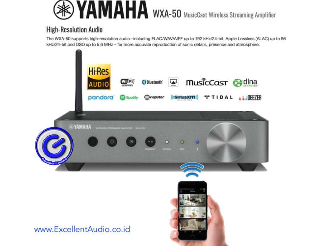 Promo Yamaha Wxa50 Wxa 50 Wireless Streamer Amplifier Diskon 23% Di Seller Ryoma Store - Kebon ...