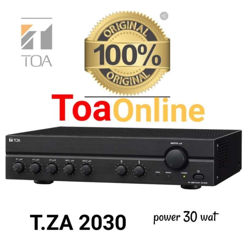 Promo Toa Za-2030 Amplifier Mixer Power 30 Watt Original Asli 100% Za 2030 Diskon 23% Di Seller ...