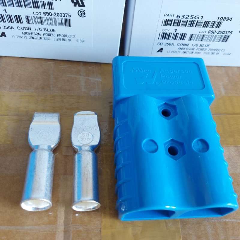 Promo Socket Battery Anderson Sb 350a 600v Blue Diskon 23% Di Seller ...