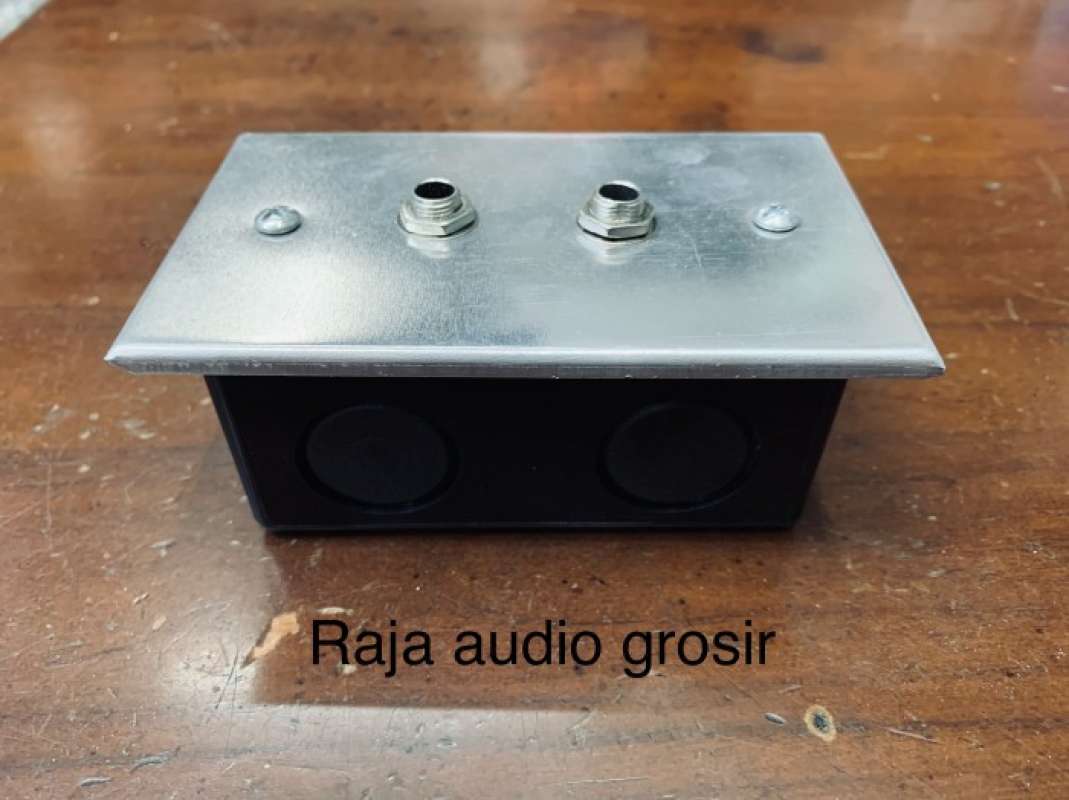Promo Panel Mic Jek Akai Tanam 2 Channel Jack Akai Box Tembok Tanam 2 ...
