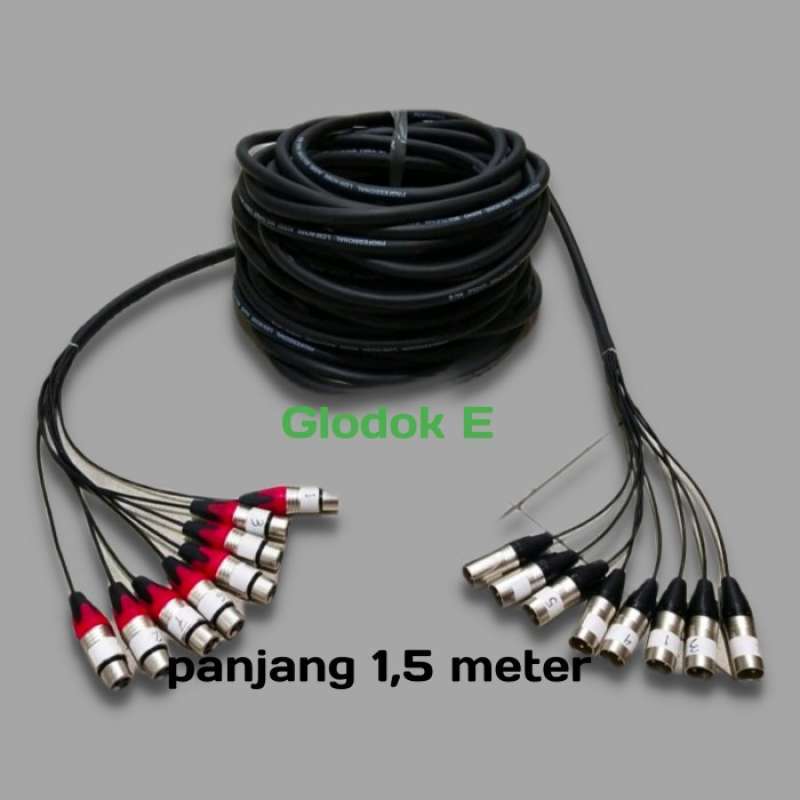 Promo Kabel Snake Isi 8 /snake Cable 8ch 25 Meter Diskon 23% Di Seller ...