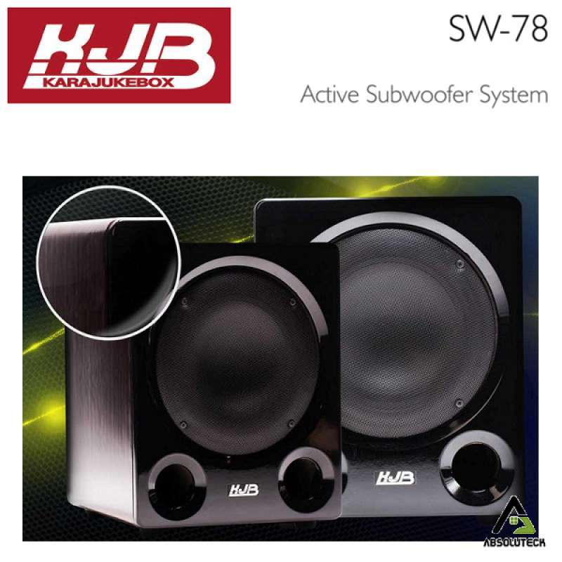 Promo Kjb Sw-78 Active Subwoofer System Diskon 23% Di Seller Ryoma Store - Kebon Kacang, Kota ...