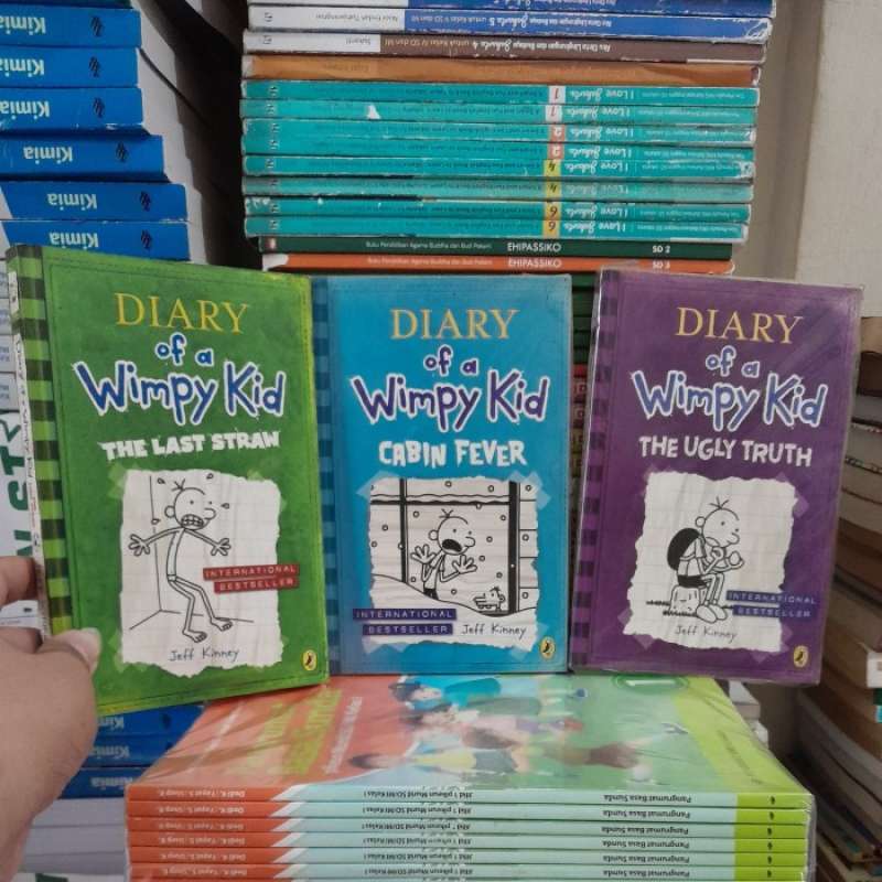 Promo Diary Of A Wimpy Kid By : Jeff Kinney Publisher : Puffinbooks (3 ...