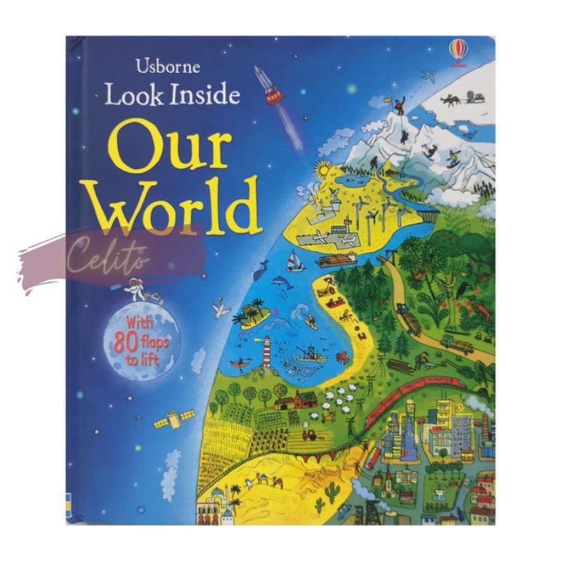 Promo Buku Usborne Book Look Inside Our World Diskon 23% Di Seller ...