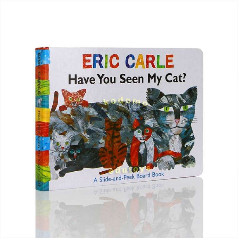Promo Have You Seen My Cat (a Slide-and-peek Board Book) By Eric Carle ...