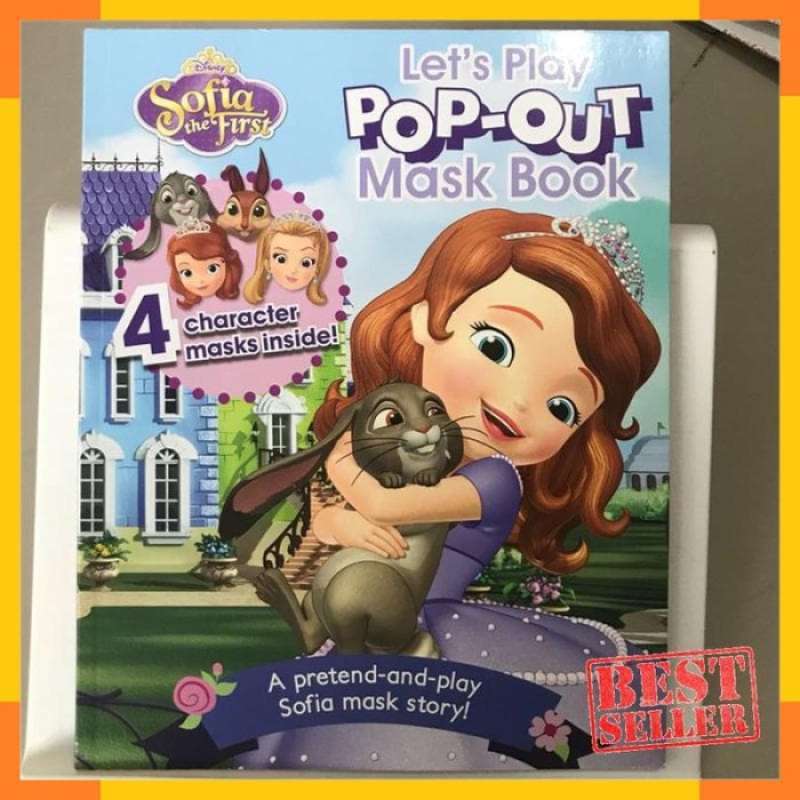 Promo Disney Junior Sofia The First Let's Play Pop-out Mask Book Diskon ...