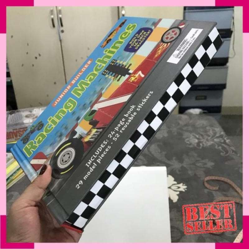 Promo Junior Builder Racing Machines - Activity Book Diskon 23% Di ...