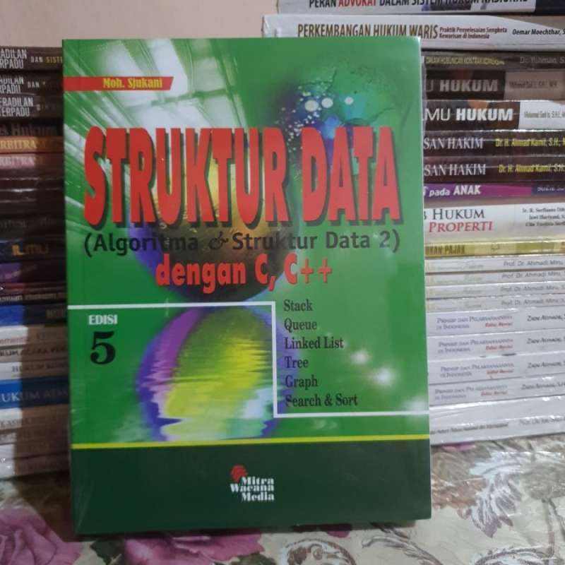 Promo Original Struktur Data Agoritma & Struktur Data 2 Dengan C,c++ Diskon 23% Di Seller Zawaru ...