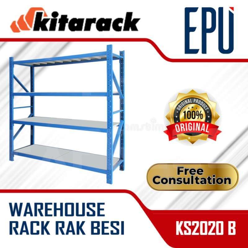 Promo Kitarack Ks2020 (starter) - Rak Gudang Besi Warehouse Rack Rak ...