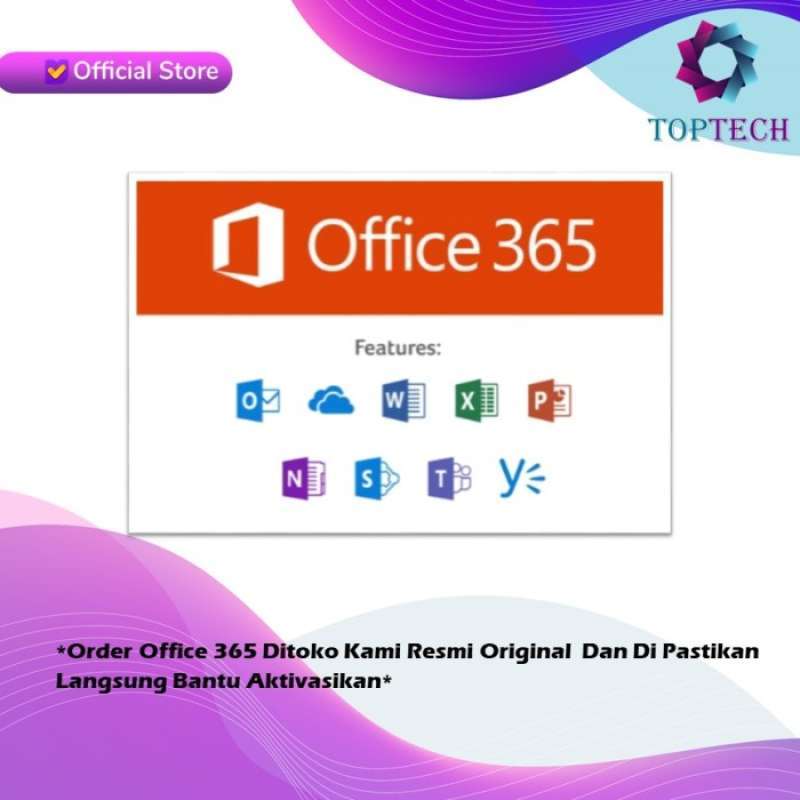 Promo Microsoft Office 365 Personal Original Resmi Original Diskon 23% Di Seller Zawaru Store ...