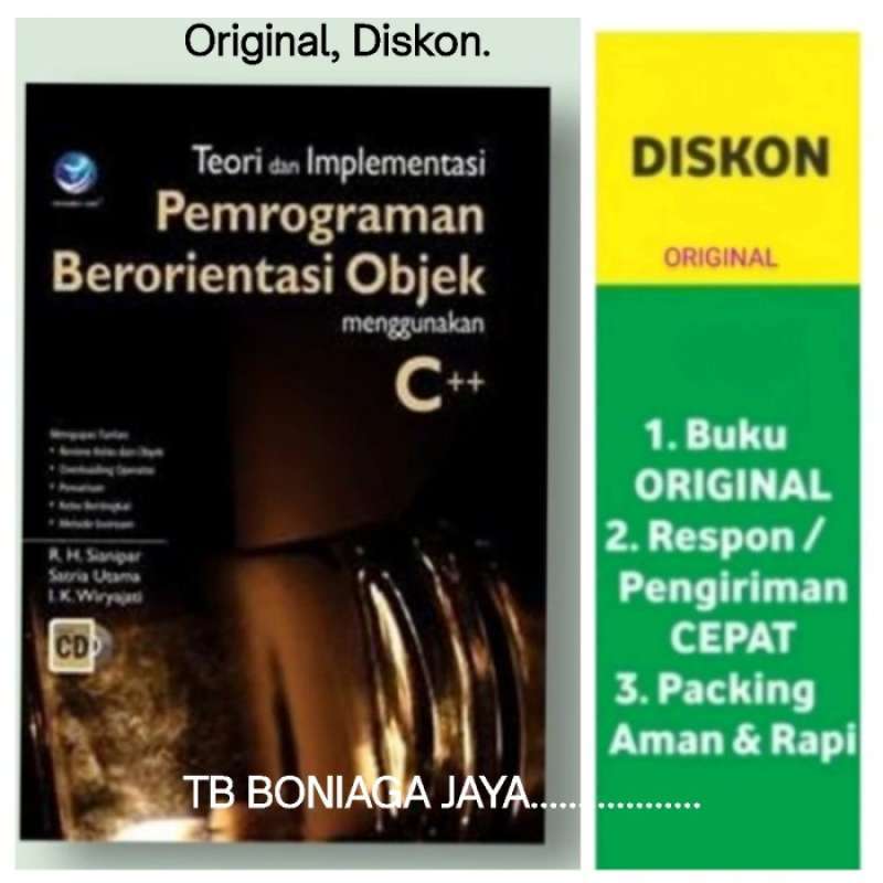 Promo Teori Dan Implementasi Pemrograman Berorientasi Objek Menggunakan ...