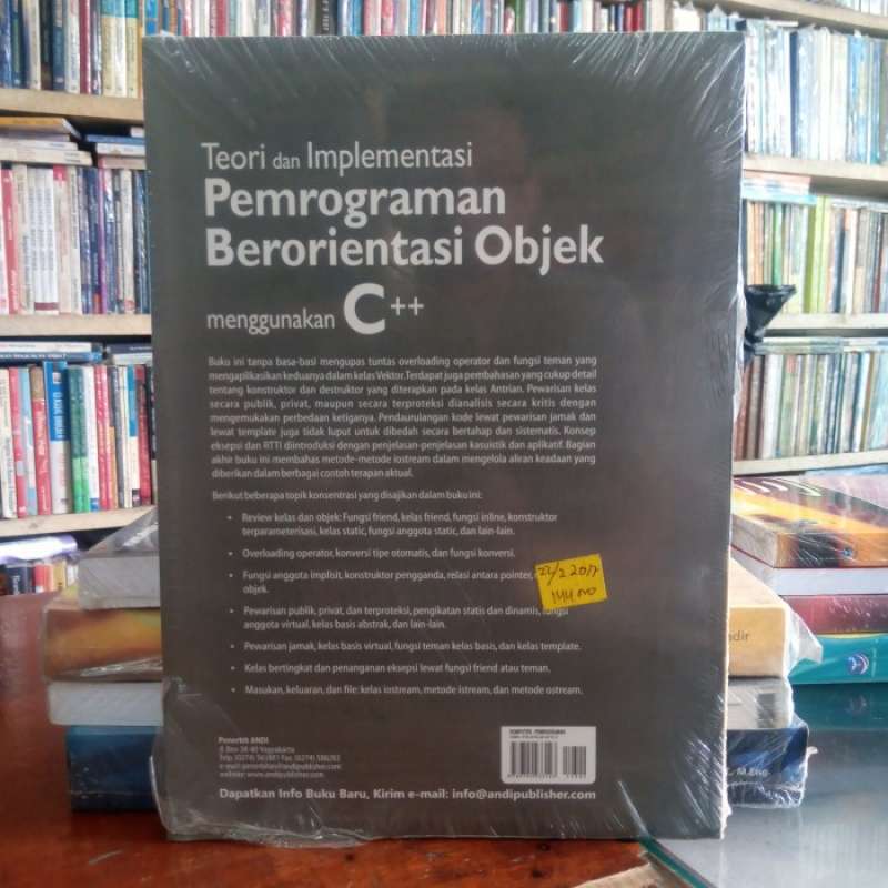 Promo Teori Dan Implementasi Pemrograman Berorientasi Objek Menggunakan ... Promo Teori Dan Implementasi Pemrograman Berorientasi Objek Menggunakan ...