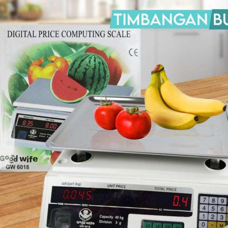Jual Timbangan Buah Digital Fruits Vegetables Scale Food Stainless ...