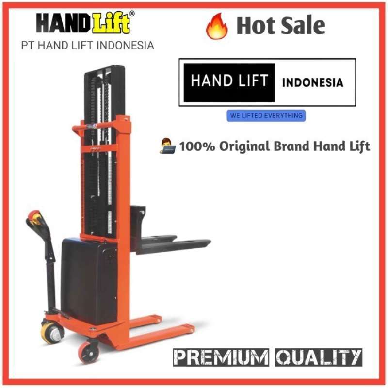 Promo Hand Stacker Full Electric 1.5 Ton 1.6 Meter - Full Electric ...