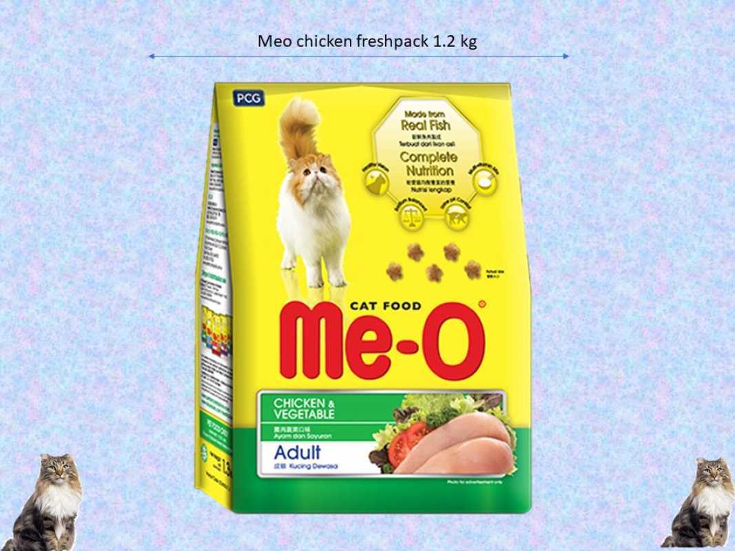 Jual Makanan Kucing Meo Chicken 1.2 Kg Freshpack Di Seller Catlegopet ...