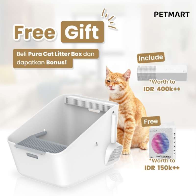 Jual Petkit Pura Cat Litter Box Di Seller Aghanim - Cengkareng Timur ...