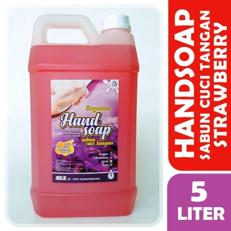 Jual Handsoap Hand Wash Atau Sabun Cuci Tangan Cair 5 Liter Di Seller ...