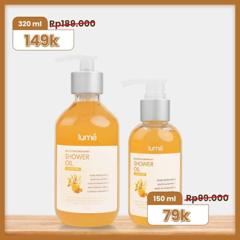 Jual Lume Lume 8x Extraordinary Shower Oil Body Wash - 150 Ml Di Seller ...