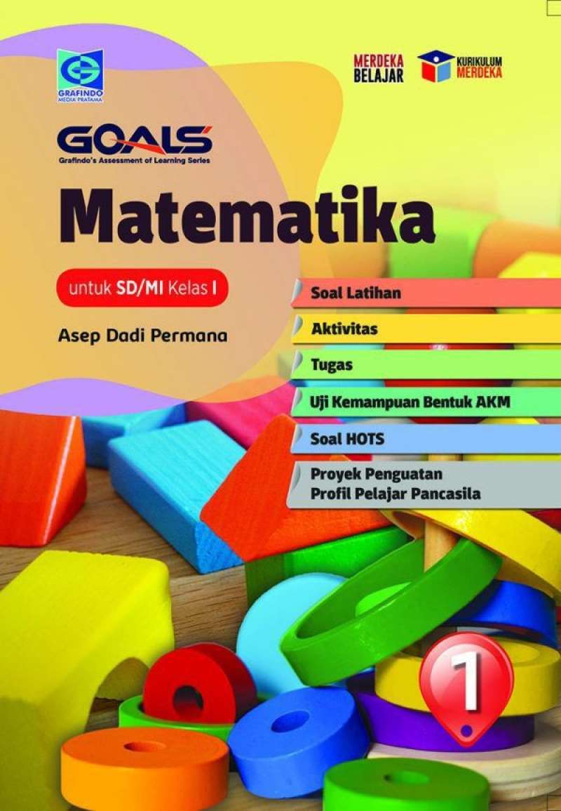 Promo Buku Goals Kelas 1 Sd/mi Kurikulum Merdeka - Grafindo Diskon 23% Di Seller Zawaru Store ...