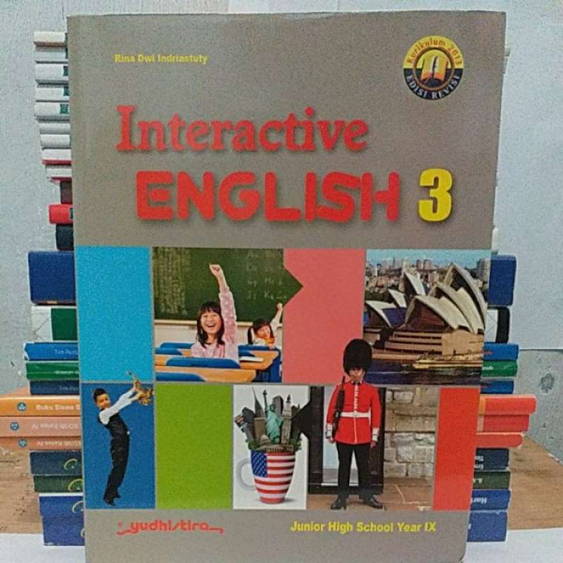 Promo Buku Interactive English Untuk Smp Kelas Ix Yudhistira Diskon 23% ...