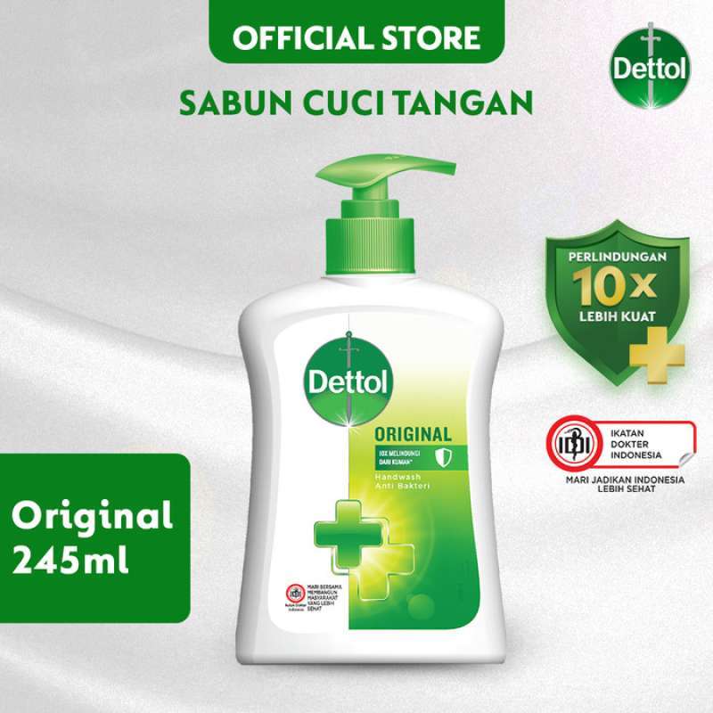Jual Dettol Sabun Cuci Tangan Anti Bakteri Original 245ml - Pump Di Seller Aghanim - Cengkareng ...