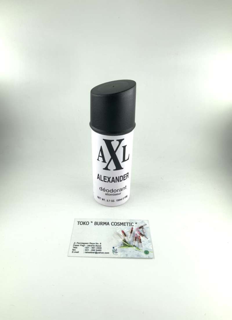 Jual Axl Alexander Deodorant Spray White 150 Ml Di Seller Raindrop ...