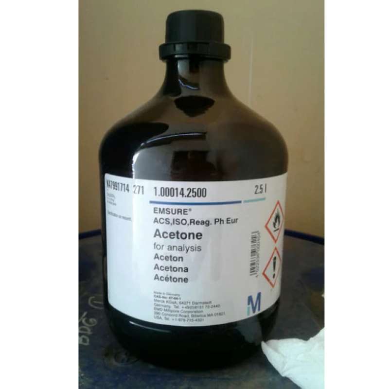 Jual Acetone For Analysisk Original.. 2.5liter Di Seller Aghanim ...